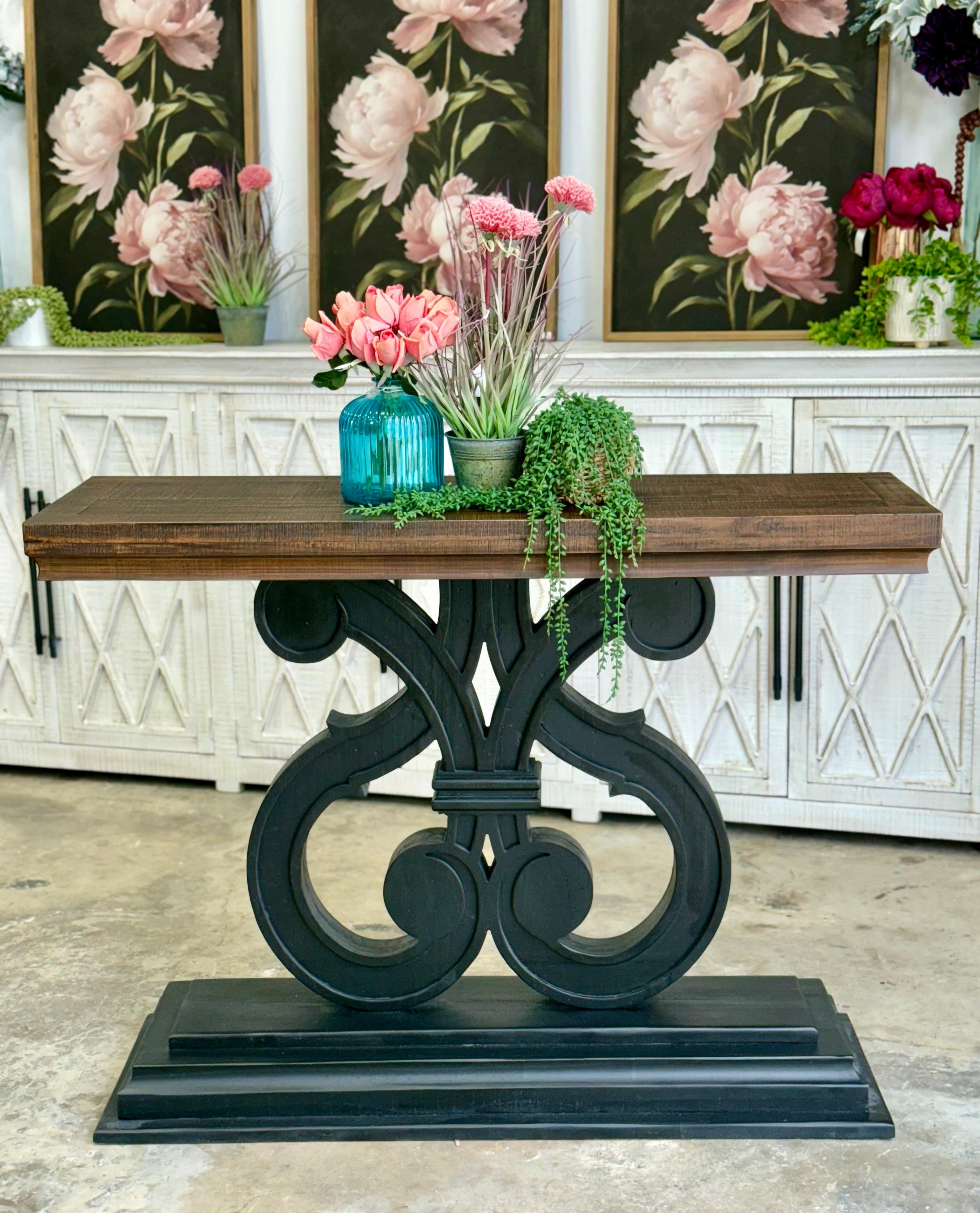 Harp Entryway-Black/Sparrow – The Shabby Parlor
